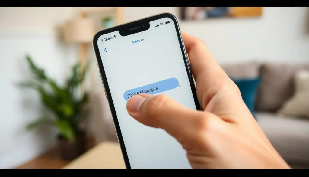 How to Delete Sent Text Messages on iPhone: Say Goodbye to Embarrassing ...